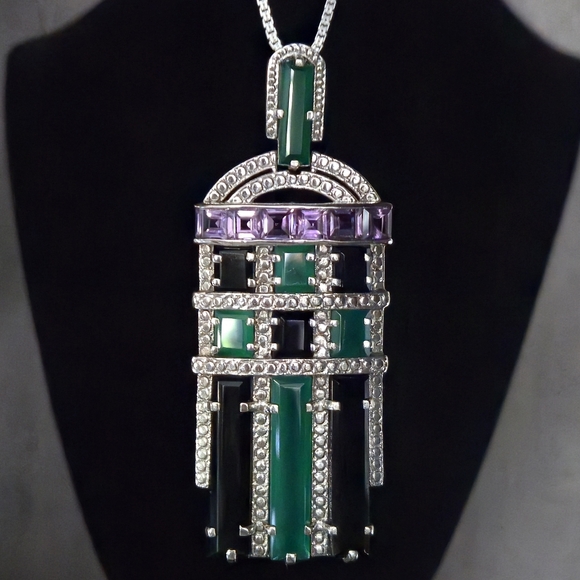 Nicky Butler | Jewelry | Nicky Butler Sterling Silver Onyx Amethyst ...